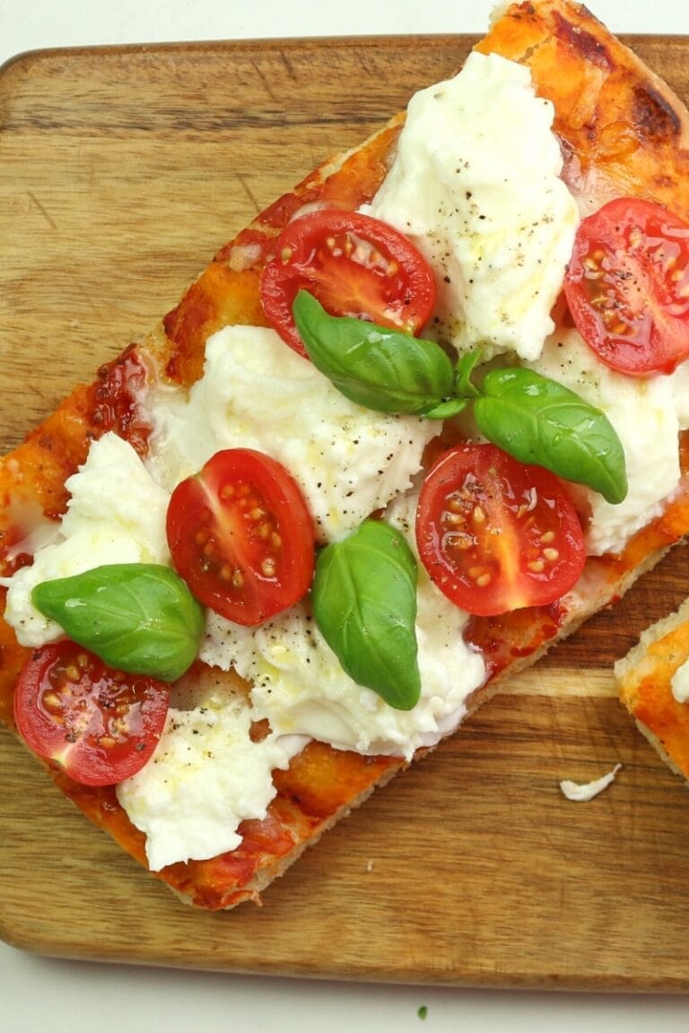 Pizza Al Taglio Recipe -Italian Street Food | Fuzz and Buzz