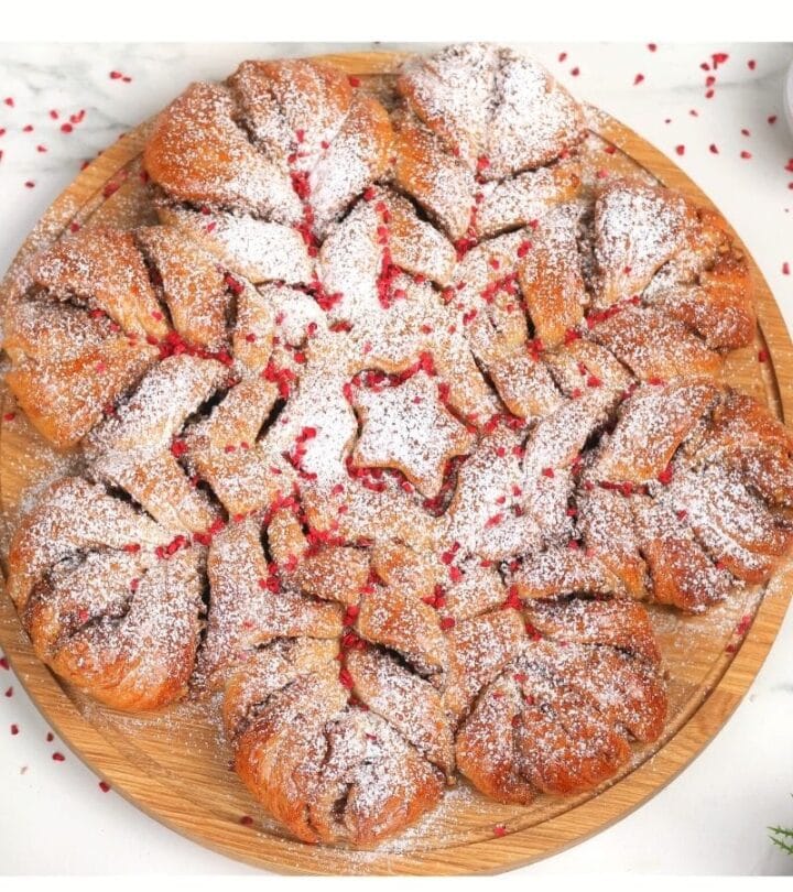 Cinnamon Star Bread with 1 easy single rise | Fuzz and Buzz